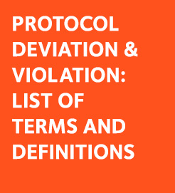 Protocol Deviation FDA / EMA Regulations